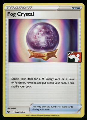 Fog Crystal Holo 140/198 Prize Pack Series Cards Pokemon Card | eBay