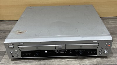 Sony rcd w100 cd recorder Cd-r Silver Copy Music Disc CDs Silver RCD ...