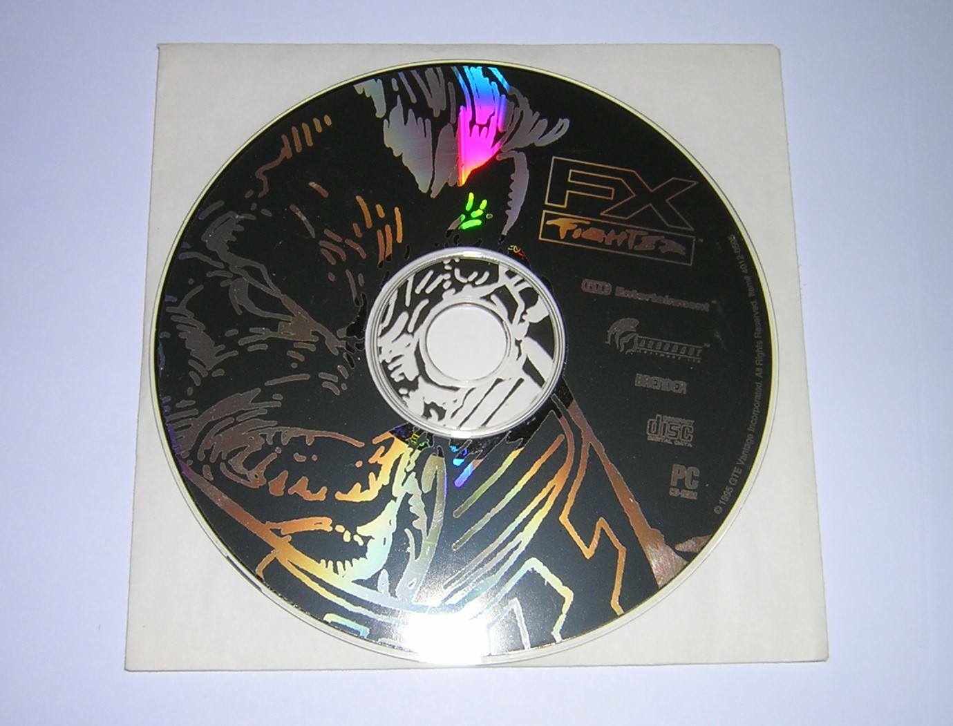 Vintage FX Fighter PC CD-ROM Fighting Martial Arts Combat Game DOS ...
