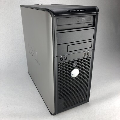Dell Optiplex 760 MT Intel Core 2 Duo E7400 2.80GHz 2GB RAM No HDD No ...