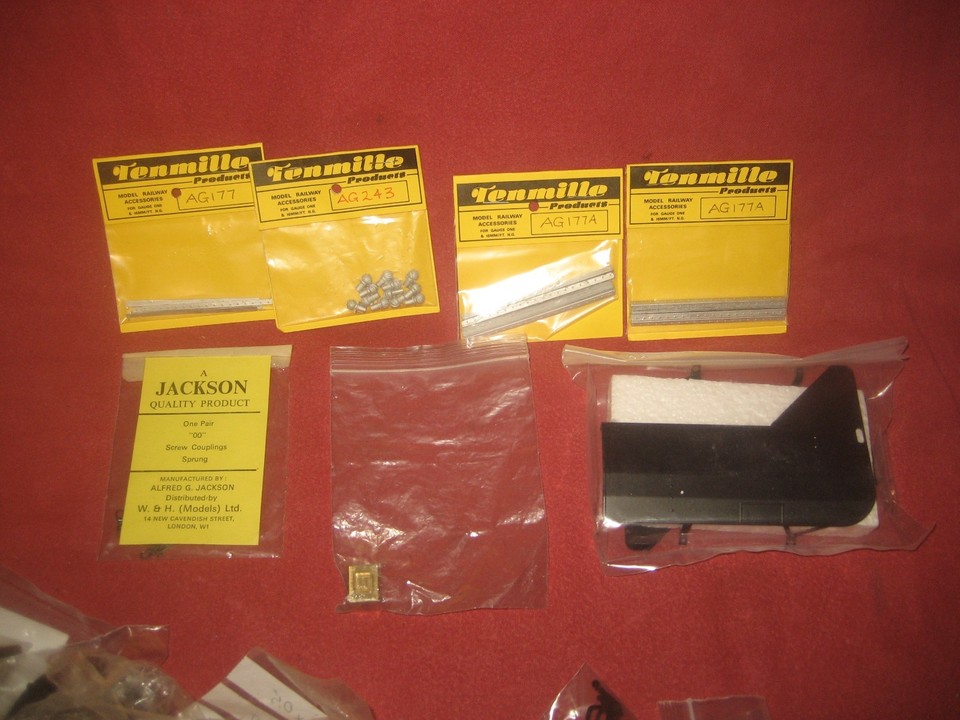 Job lot of Gauge 1 live steam workshop bits Aster Marklin Tenmille etc ...