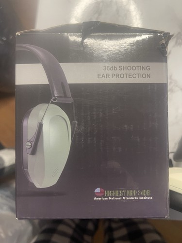 36 NRR SHOOTING FIRING GUN RANGE NOISE REDUCTION EAR MUFFS HEARING ...