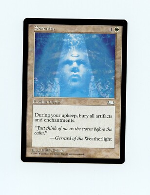 Serenity Weatherlight NM/NM- MTG Magic the Gathering g | eBay