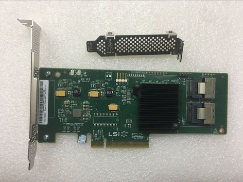 LSI 9210-8i = (9211-8i) 6Gbps SAS HBA FW: P20 IT Mode ZFS FreeNAS ...