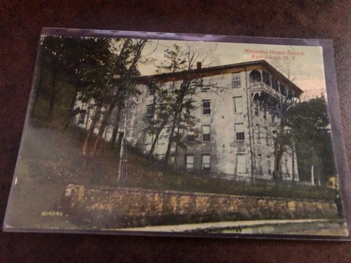 PORT JERVIS NEW YORK NY MOUNTAIN HOUSE SCHOOL UNUSED DIVIDED BACK ...