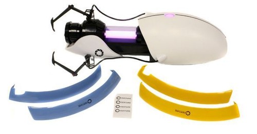 NECA Portal Gun LED Prop Replica Valve Aperture Science ASHPD Custom ...