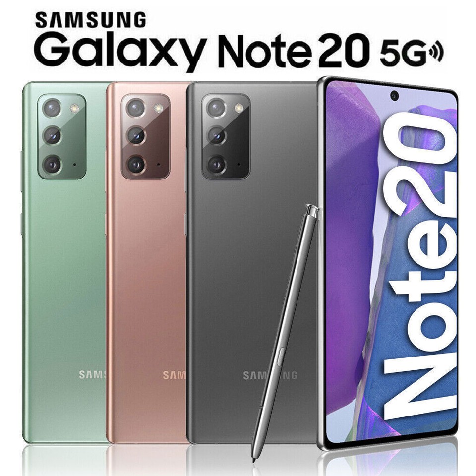 New Samsung Galaxy Note 20 Ultra 5G/Note 10+ Plus/512GB/256GB FACTORY ...