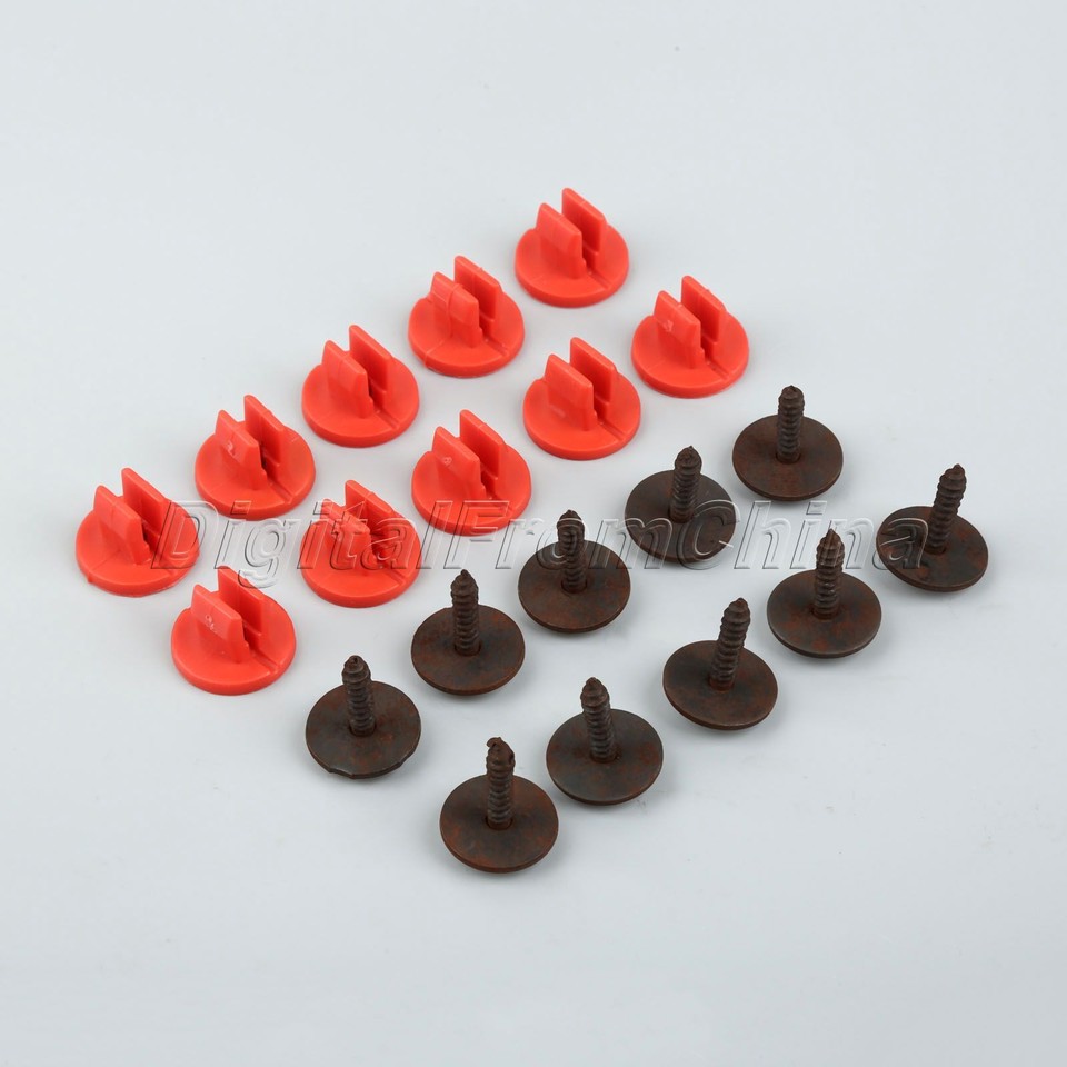 20PCS Car Engine Cover Clips Bottom Shield Rivets Fit For FORD C MAX S ...