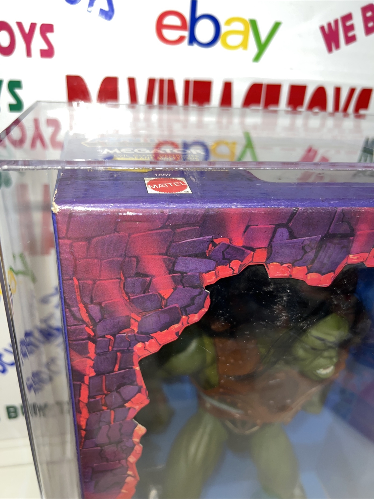 MOTU MEGATOR 1986 Masters Of The Universe Mattel Giants He-Man Tytus ...