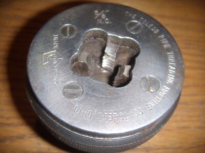 TOLEDO 5/8" NC PIPE THREADER DIE HEAD | eBay