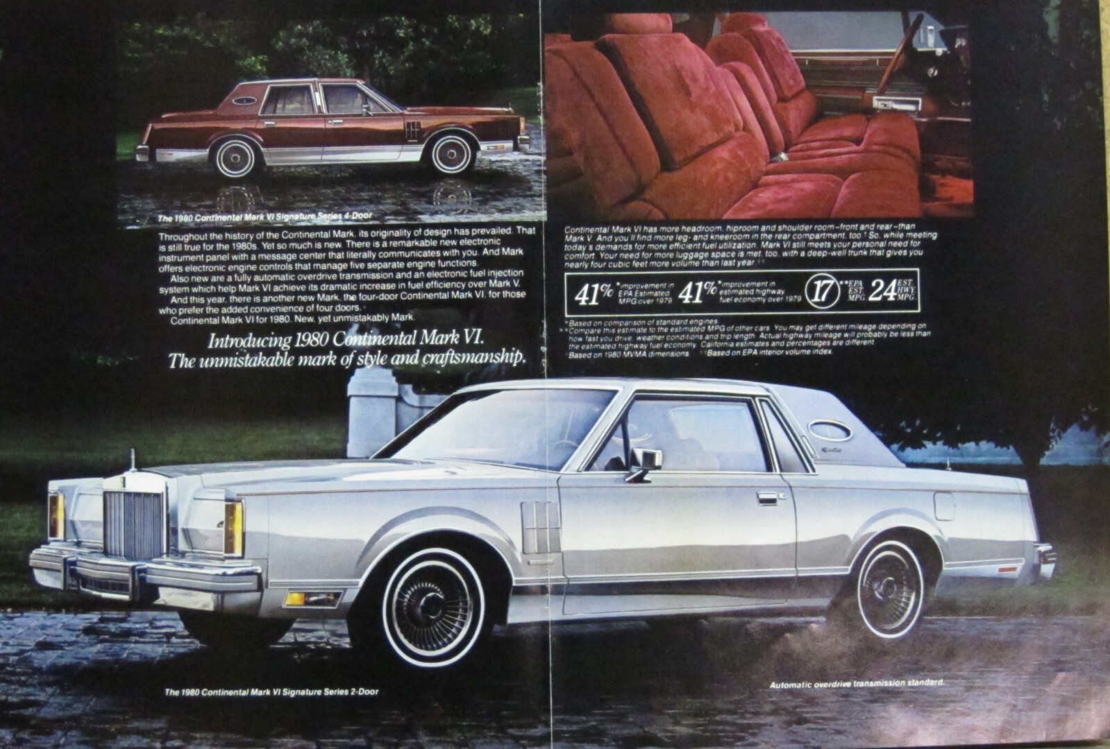 1980 Lincoln Mark VI Print Ad | eBay