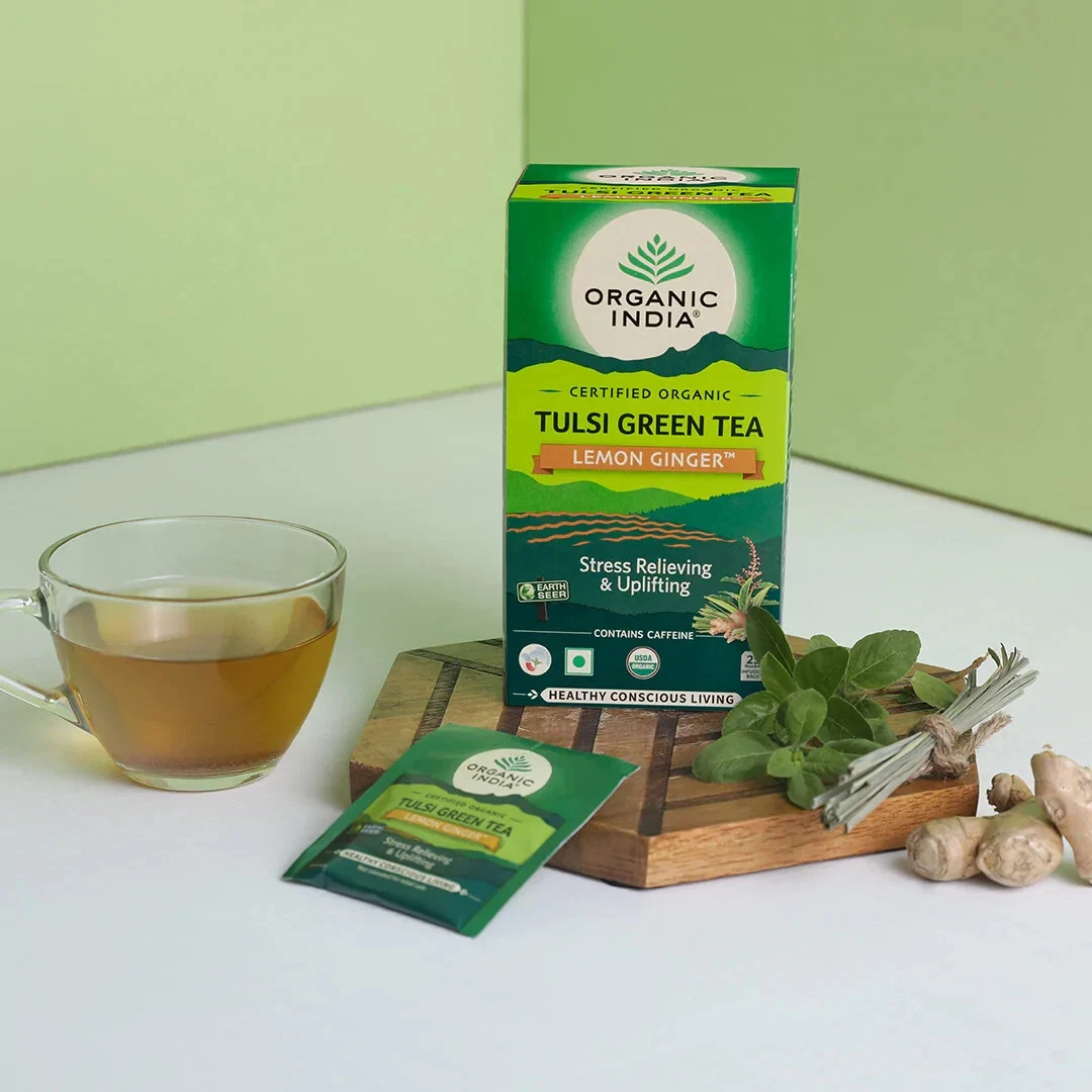Tulsi Lemon Ginger Tea
