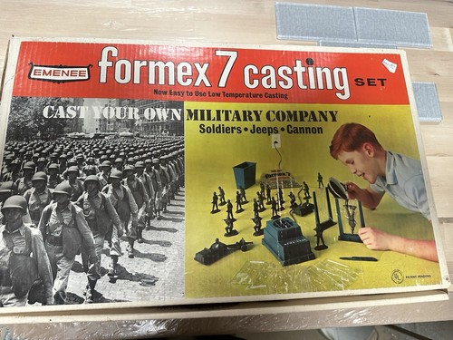 EMENEE FORMEX 7 CASTING SET MILITARY COMPANY 4000 C. 1960'S | eBay