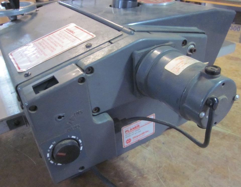 Shopsmith 4 x 12 in. add-on planer attachment | eBay