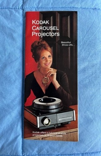 Vintage Kodak Carousel Projectors Brochure 1970's, Mint condition | eBay