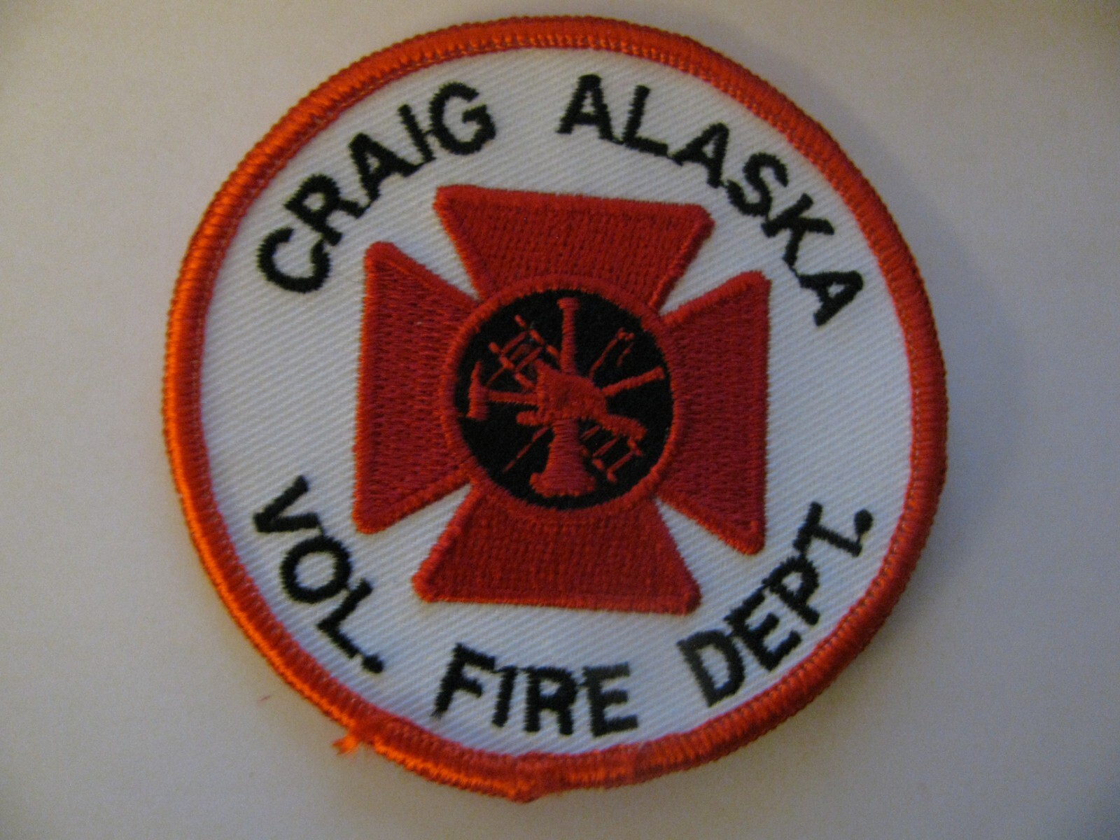 ALASKA AK - Craig EMS Paramedic Fire Rescue Dept Patch Sew On 3" Rare ...