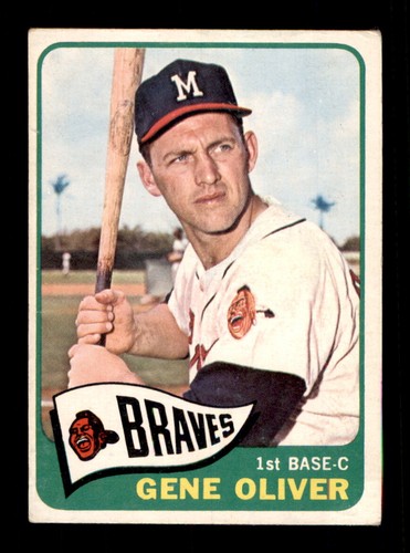 1965 Topps #106 Gene Oliver - Crease Free | eBay