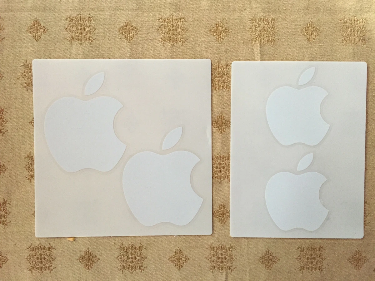 White Mac Apple Logo