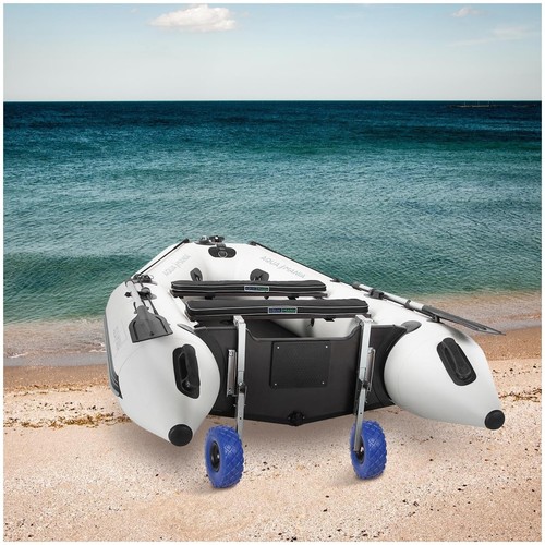Inflatable Boat Launch Wheels with 10" Wheel Dolly for Boats up to 300 ...