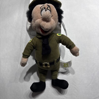 Vintage Yogi Bear Park Ranger Smith 10” Plush Stuffed Animal Hanna ...