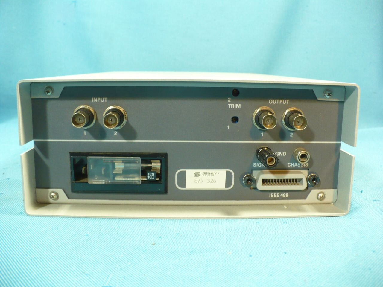 Frequency Devices Model 9002 Dual Channel Filter Instrument | eBay