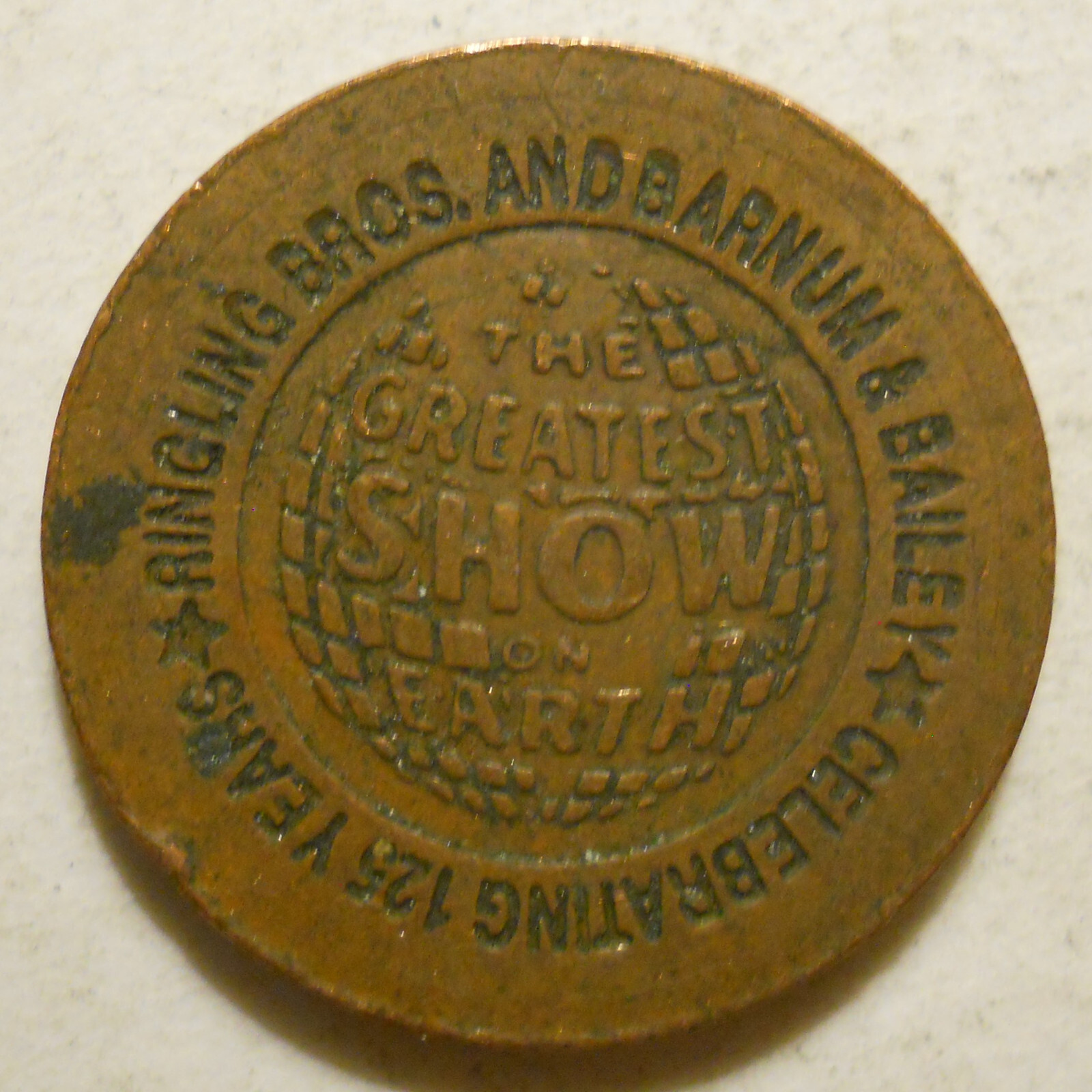 MARTA (Atlanta, Georgia) Ringling Bros. Circus transit token - GA60AL ...