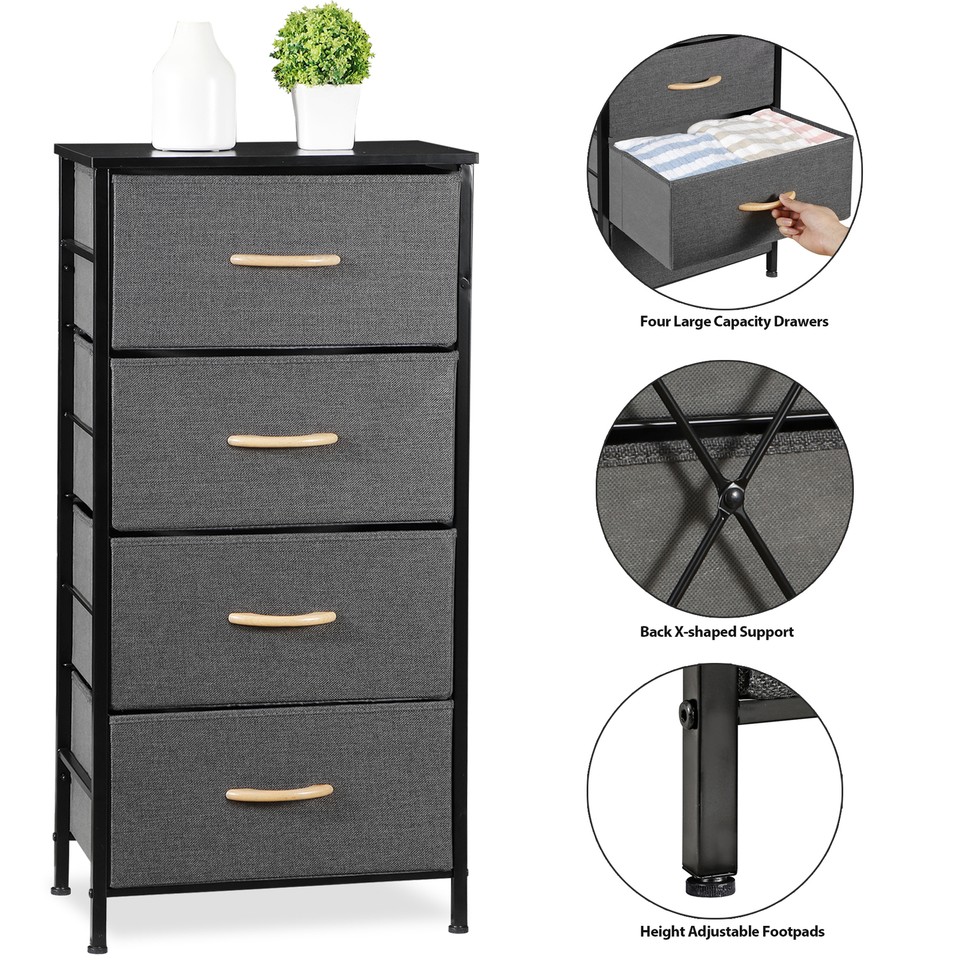 4/5/6/8/9 Drawers Dresser Storage Dresser Chest of Drawers Unit for ...