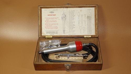 Turbomachines Ltd. Turbodyne Air Die Grinder w/ Case, Rare, Made in ...