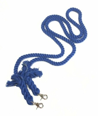 horse rein Cotton Rope Reins Royal Blue 1/2” Soft Cotton | eBay