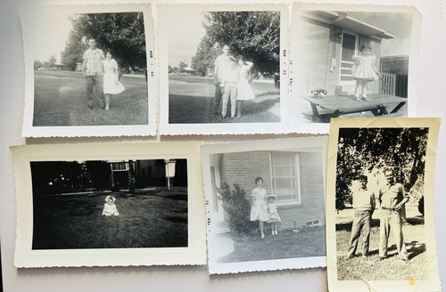 Vintage Photographs Lot Of 6 Old Pictures Snapshots | eBay