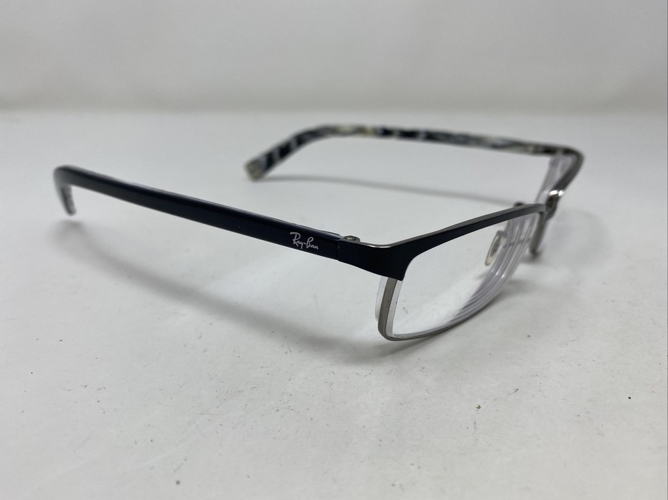 Ray-Ban RB 8633 1017 54-17-140 Silver Full Rim Plastic Eyeglasses Frame ...