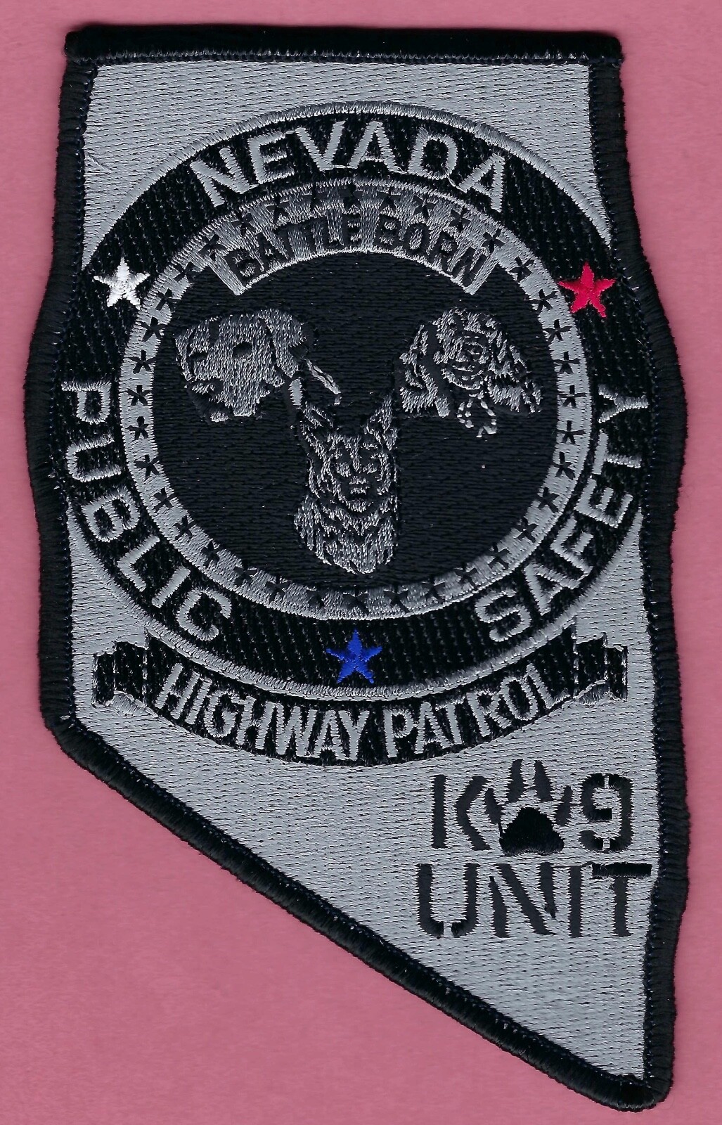 NEVADA HIGHWAY PATROL DPS K-9 UNIT SHOULDER PATCH | eBay