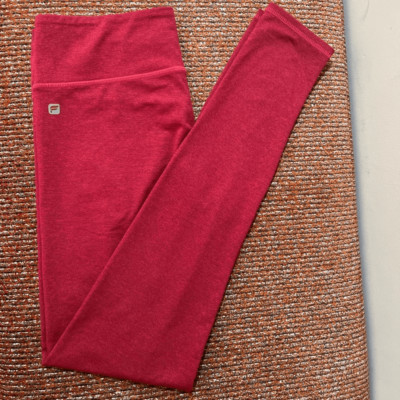 Fabletics Comfy Workout Leggings, Pink / Red, Size Small | eBay