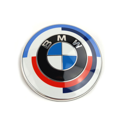 BMW 50 Years M Emblem Trademarks Logo 82mm F91 F92 F93 G14 G15 ...