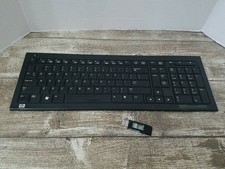 HP Wireless Elite Ultra Thin Keyboard Anatel Rk713a No USB Receiver Sk ...