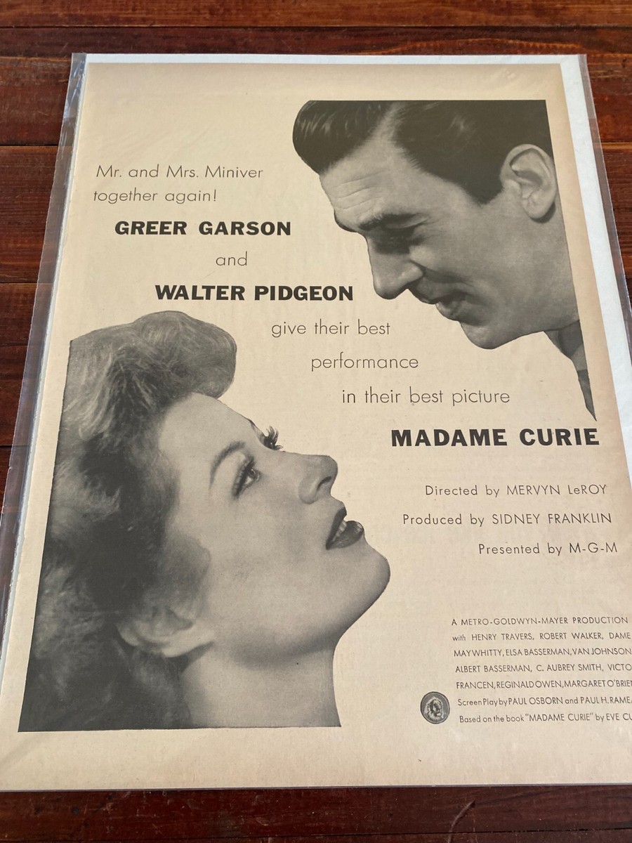 Greer Garson E Walter Pidgeon Walter Pidgeon Movies: Forbidden Planet,
