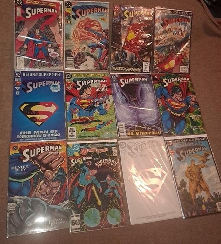 DC Action Comics #490 The Man of Steel Superman #349 Adventures of 31 ...