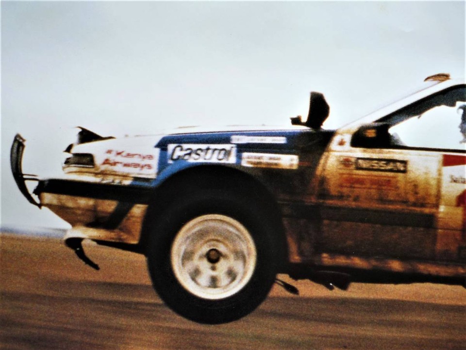 Nismo Poster Nissan S12 Silvia Safari Rally 1987 There Is A Bend Mark ...