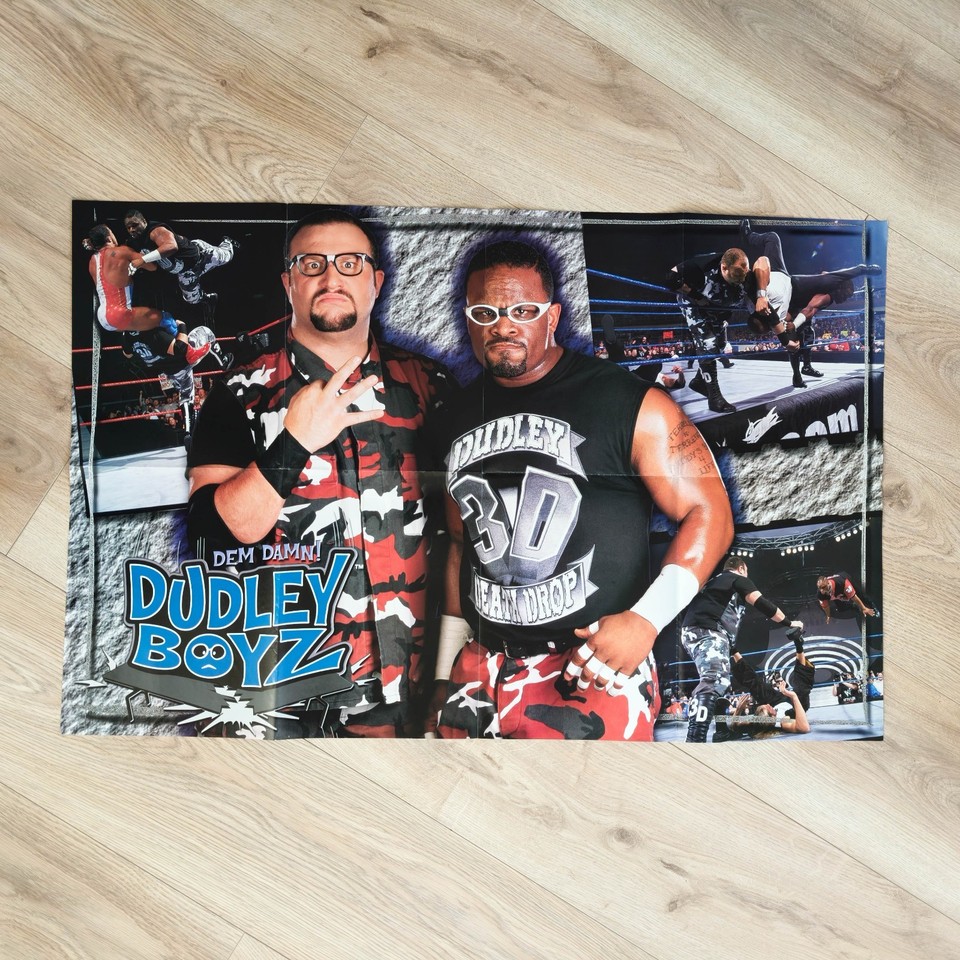 WWE Lita & The Dudley Boyz Official Wrestling Poster WWF | eBay