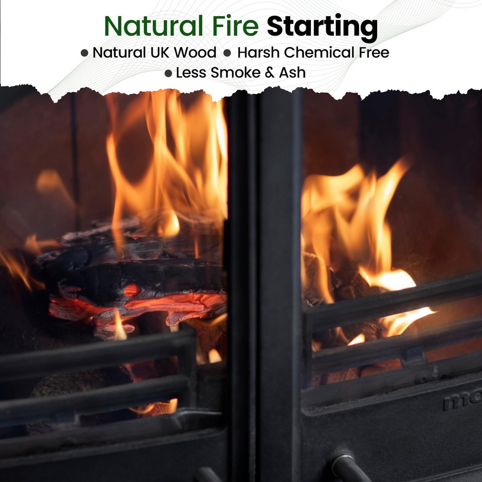 Hardys Kindling Wood 2 Pack 4.8kg (2 x 2.4kg) Approx Instant Light ...