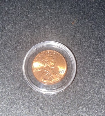 1999, Lincoln Cent Wide Am Red Beautiful Coin. Coin is a great buy ...