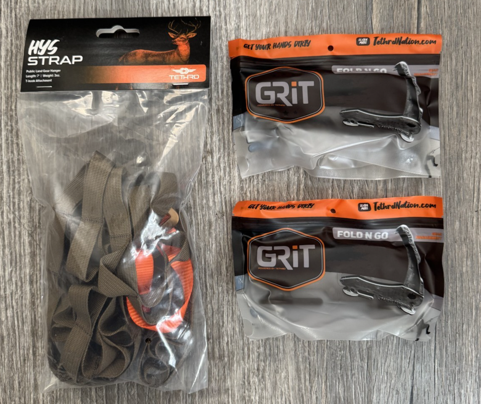 Tethrd Grit Saddle Accessory Hanging Package For Binoculars Backpacks ...