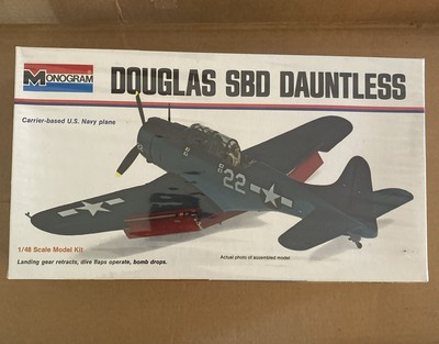 Monogram Douglas SBD Dauntless 1/48 Scale Model Kit New Sealed | eBay