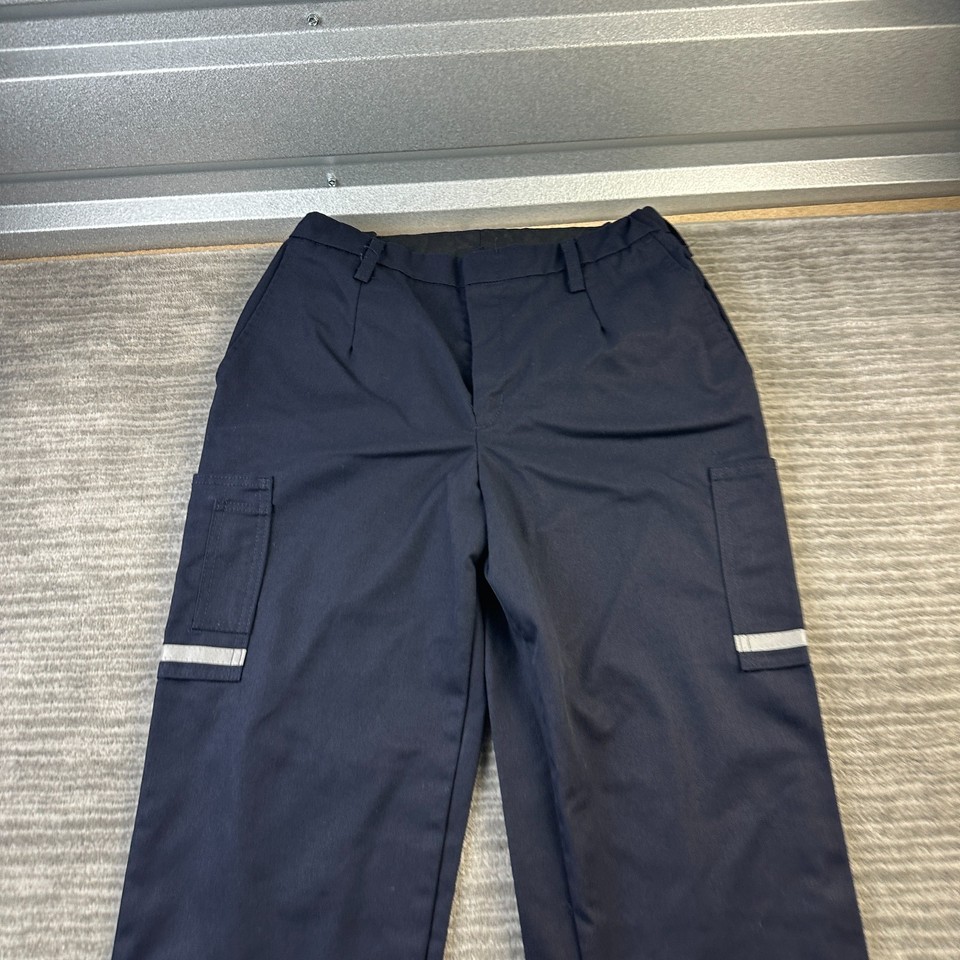 FedEx Stan Herman VF Imagewear Pants Mens 30x30 Blue High Rise Zip Fly ...