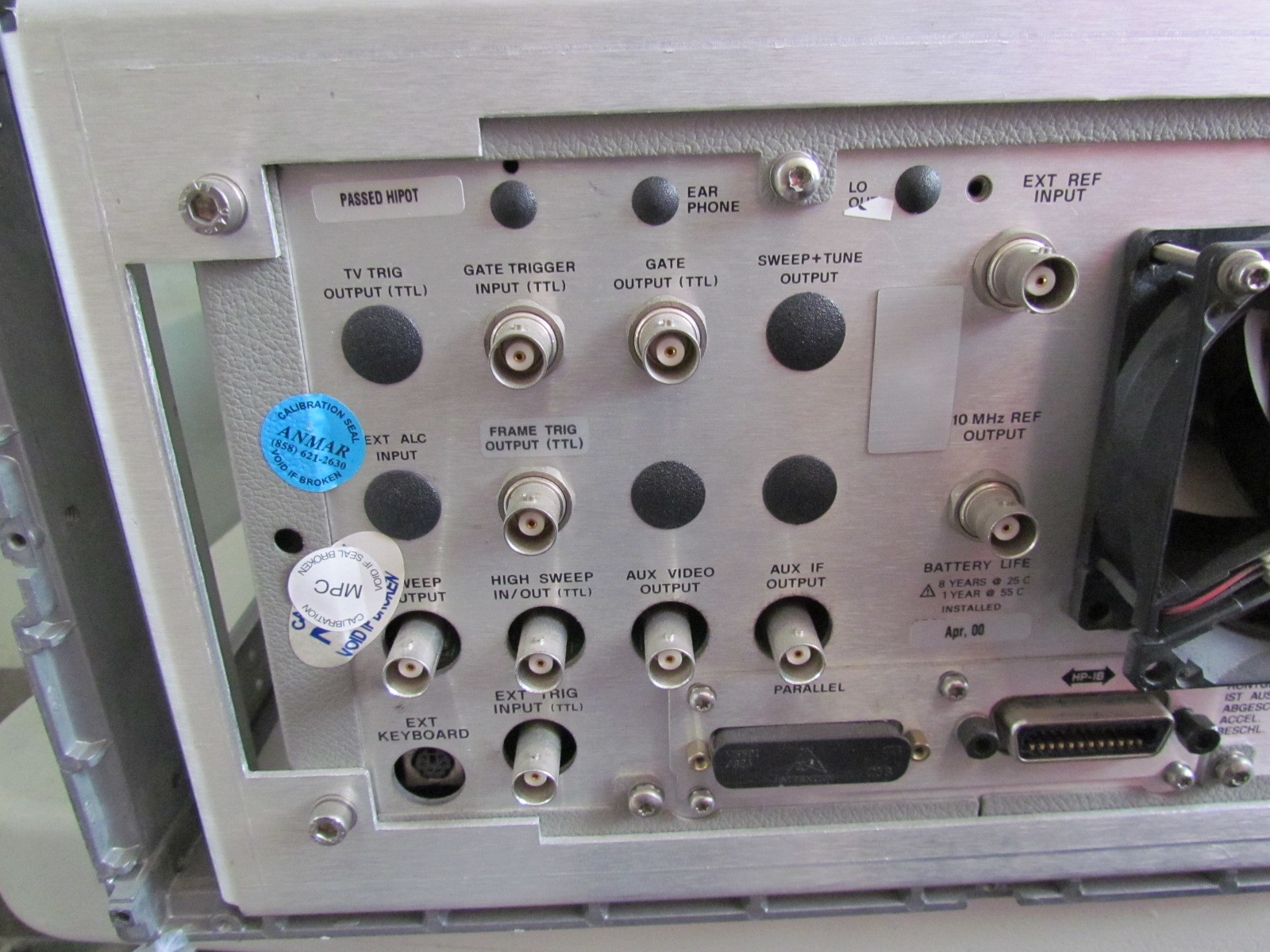 HP Agilent 8593E 9 kHz - 22 GHz Spectrum Analyzer w/ opts | eBay