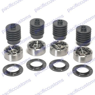 930 CV Kit- Set of Four CVs, Empi Boots And Flanges - Dune Buggy, Sand ...