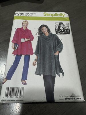 Simplicity 2289 Misses Tunic & Pants sewing pattern sz xs-xxl | eBay