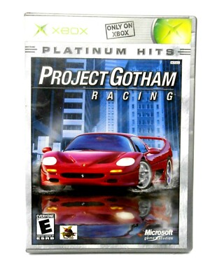 Project Gotham Racing Platinum Hits Microsoft XBox Video Game Chemical ...
