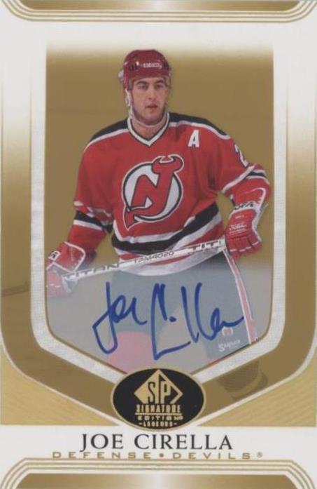 2020-21 Upper Deck SP Signature Edition Legends - Joe Cirella #128 Gold ...