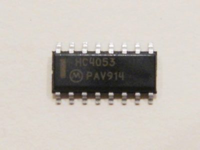 20x HC4053, MC74HC4053D Analog Multiplexer / Demultiplexer SOIC16 ...